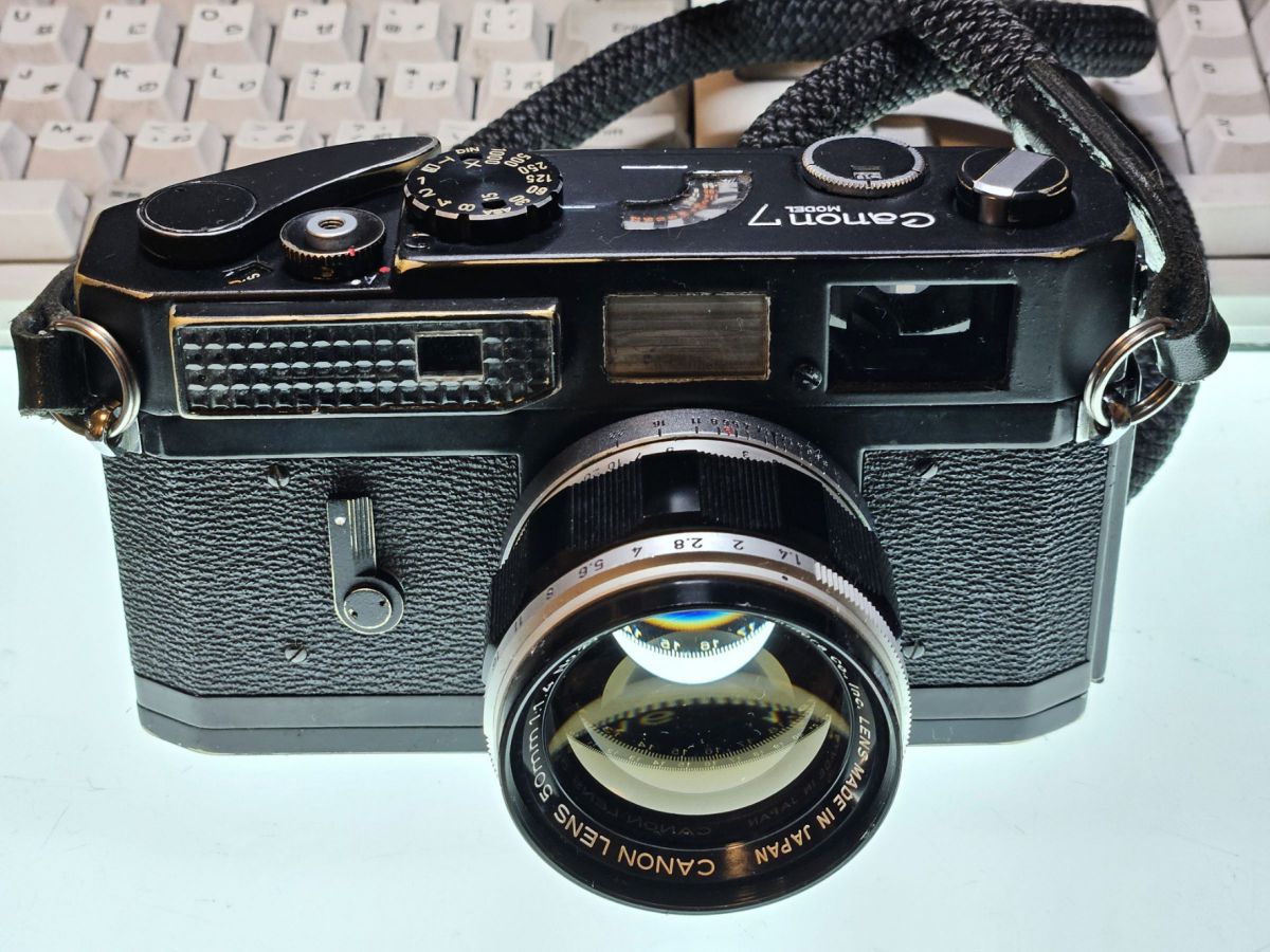 再びオールドCANONを黒く塗りました | GANREF