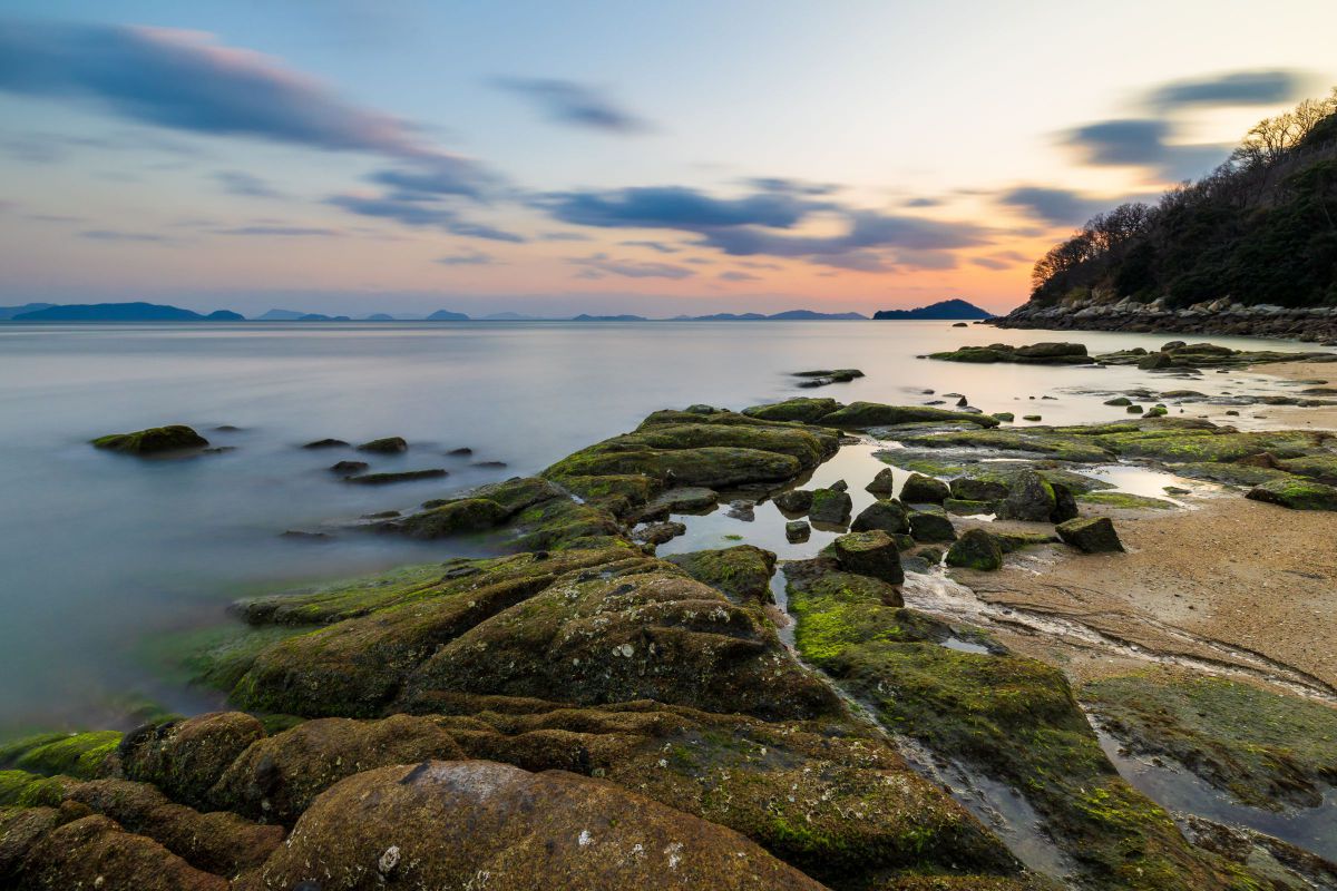 sunset rocks | GANREF