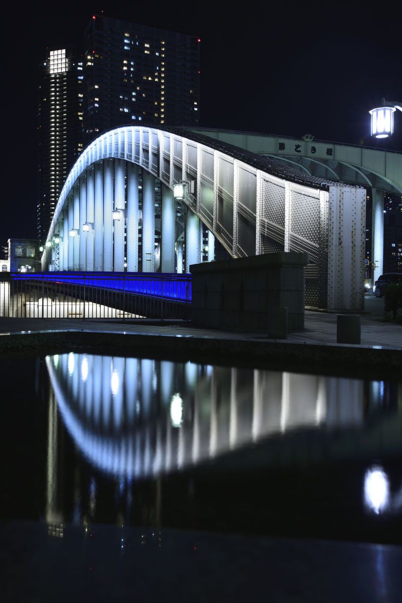 Kachidoki-Bridge Reflection | GANREF