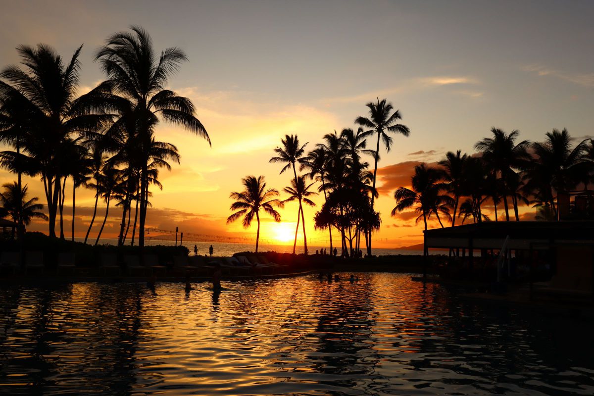 Sunset at ANdAZ Maui at Wailea Resort | GANREF
