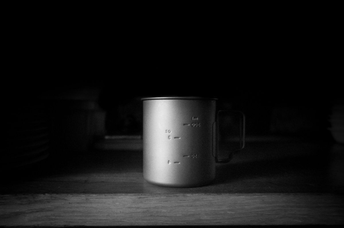 a titanium mug | GANREF