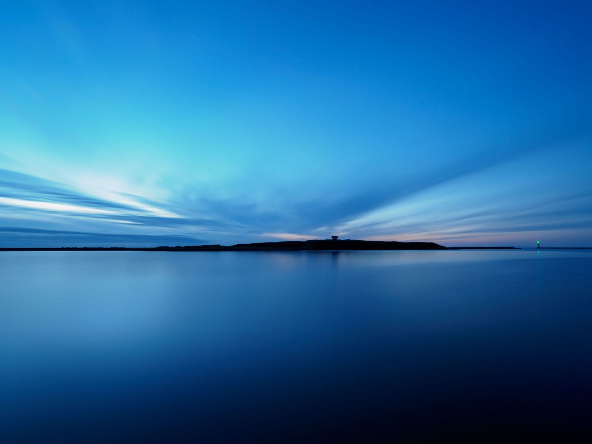 Blue sunset | GANREF