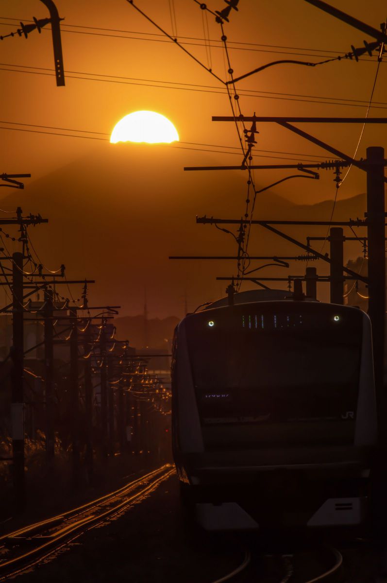 JRとダイヤモンド富士2023 | GANREF